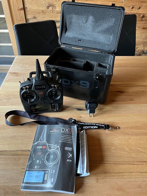 Spektrum dx9 black edition inkl. Transportkoffer | Kaufen auf Ricardo