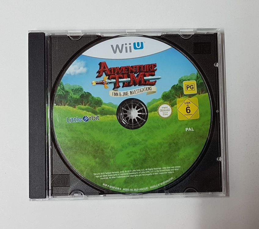 Adventure Time Finn und Jake auf Spurensuche Wii U (Gebraucht) in ...