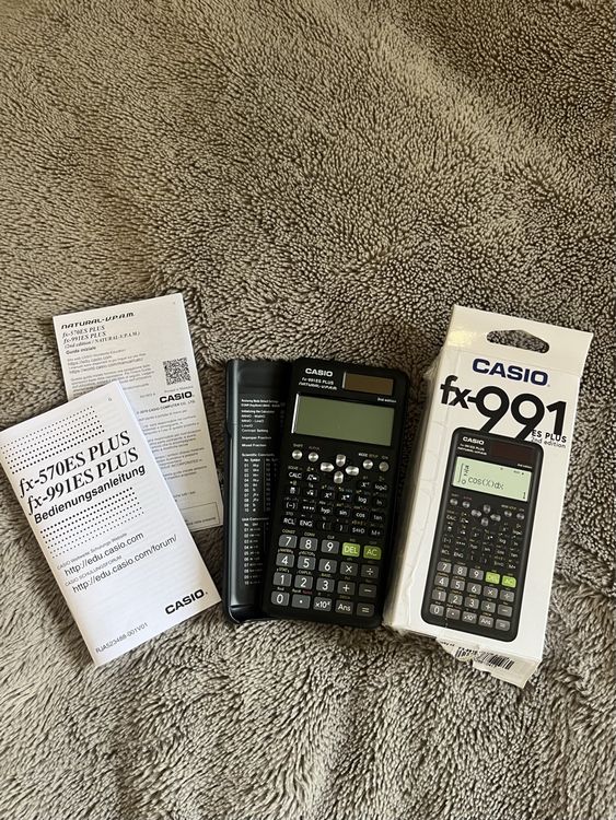 Taschenrechner Casio fx-991 ES PLUS (Neu (gemäss Beschreibung)) in Mels ...