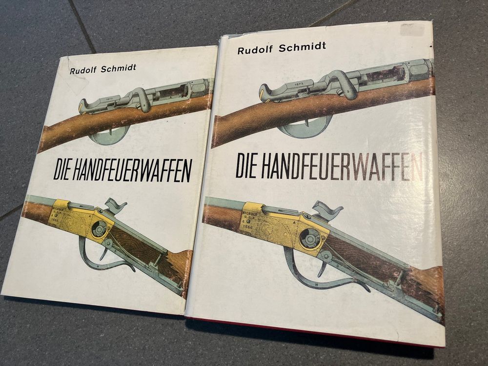 Rudolf Schmidt - Die Handfeuerwaffen, Tafelband und Textband (Gebraucht ...
