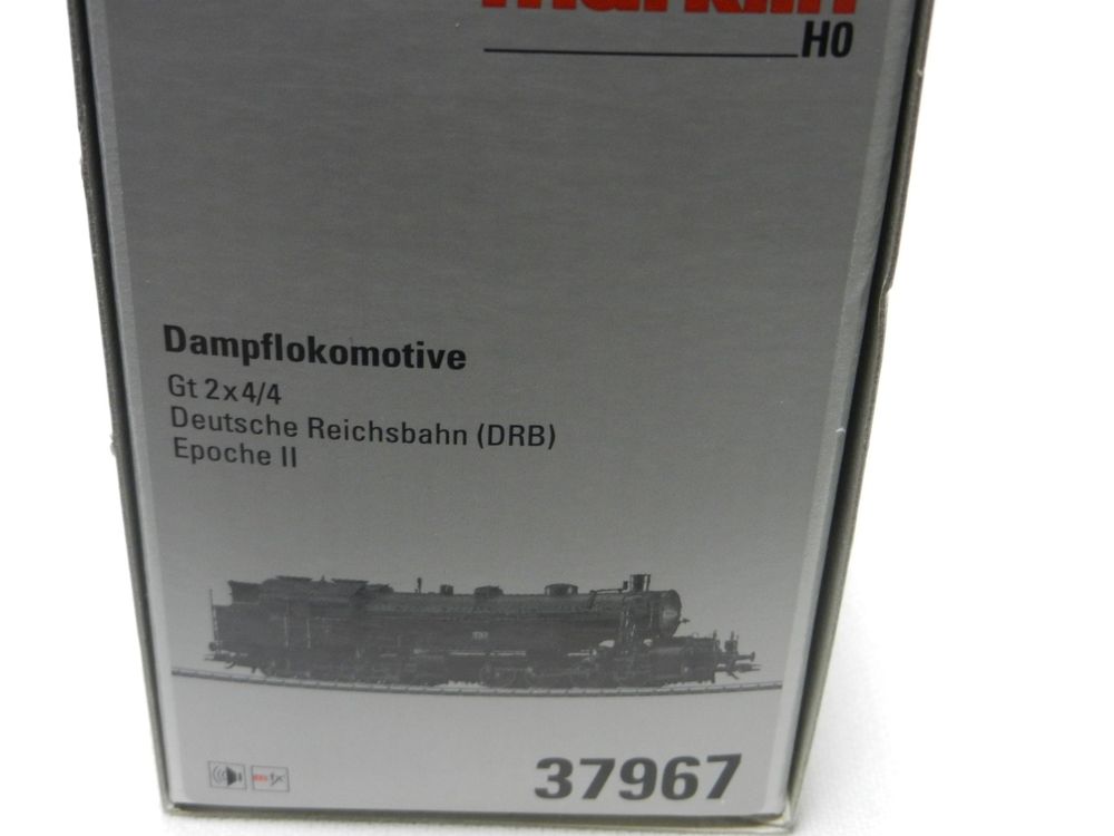 Märklin 37967 Dampflok Gt 2x4/4 DRB Digit MFX mit Sound (Gebraucht) in ...