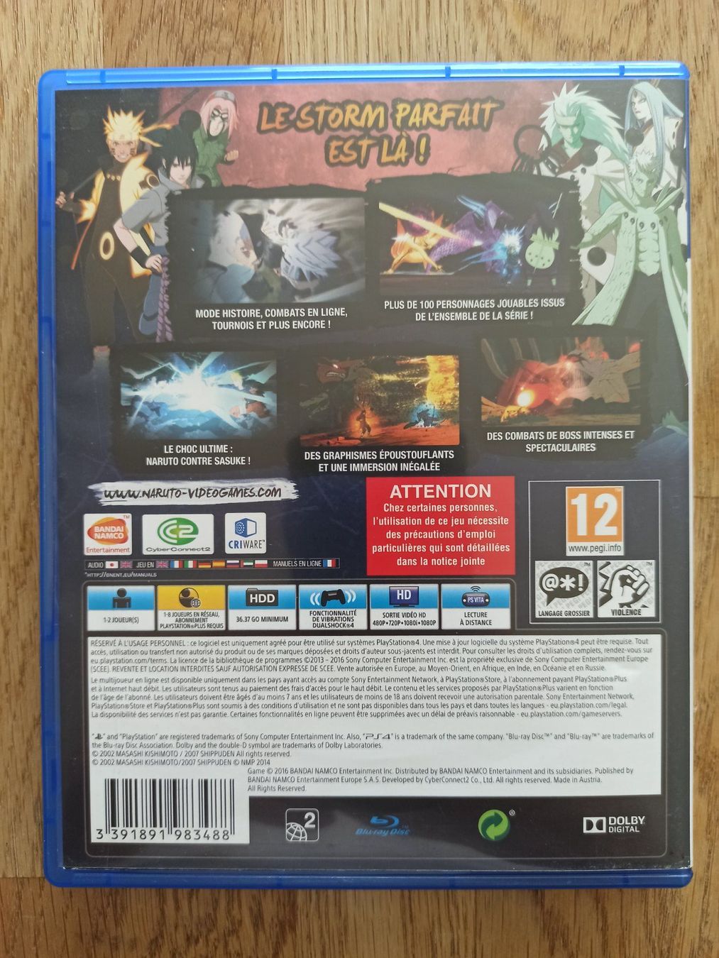 Naruto Shippuden Ultimate Ninja Storm 4 PS4 / PS5 (Gebraucht) in ...