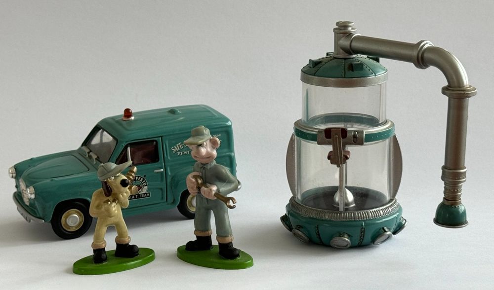 Corgi, Walace & Gromit Anti Pesto Van, Bun-vac & Figuren (Gebraucht) in ...