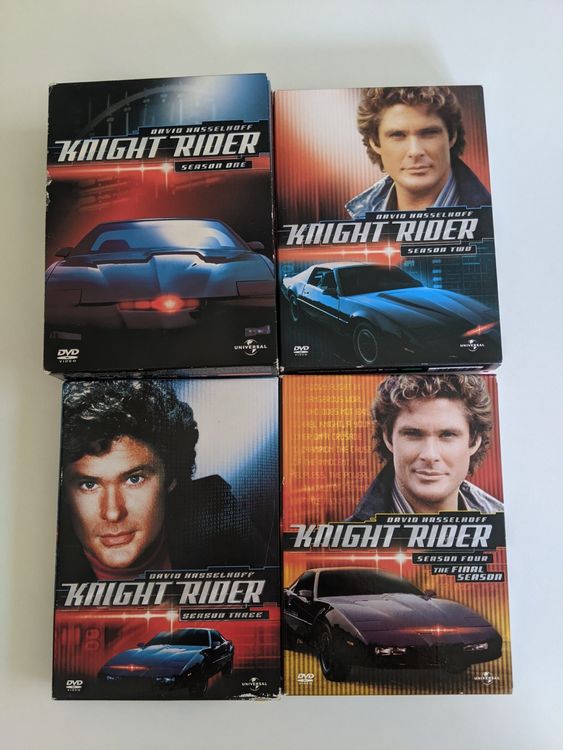 Knight Rider Staffel 1-4 DVD | Kaufen auf Ricardo