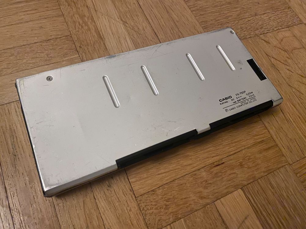 Casio FX-750P Personal Computer aus 1984 | Kaufen auf Ricardo