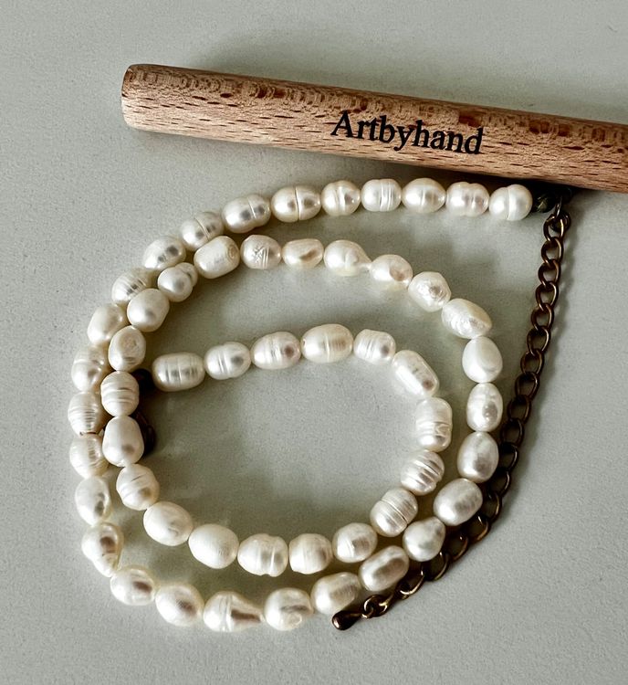 ECHT PERLEN KETTE MIT SCHÖNEM LÜSTER (Gebraucht) in Ruswil für CHF 15 ...