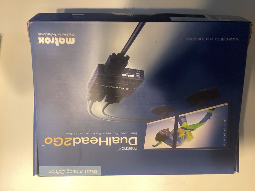 Matrox Dual Head (Gebraucht) in Landschlacht für CHF 10 – mit Lieferung ...
