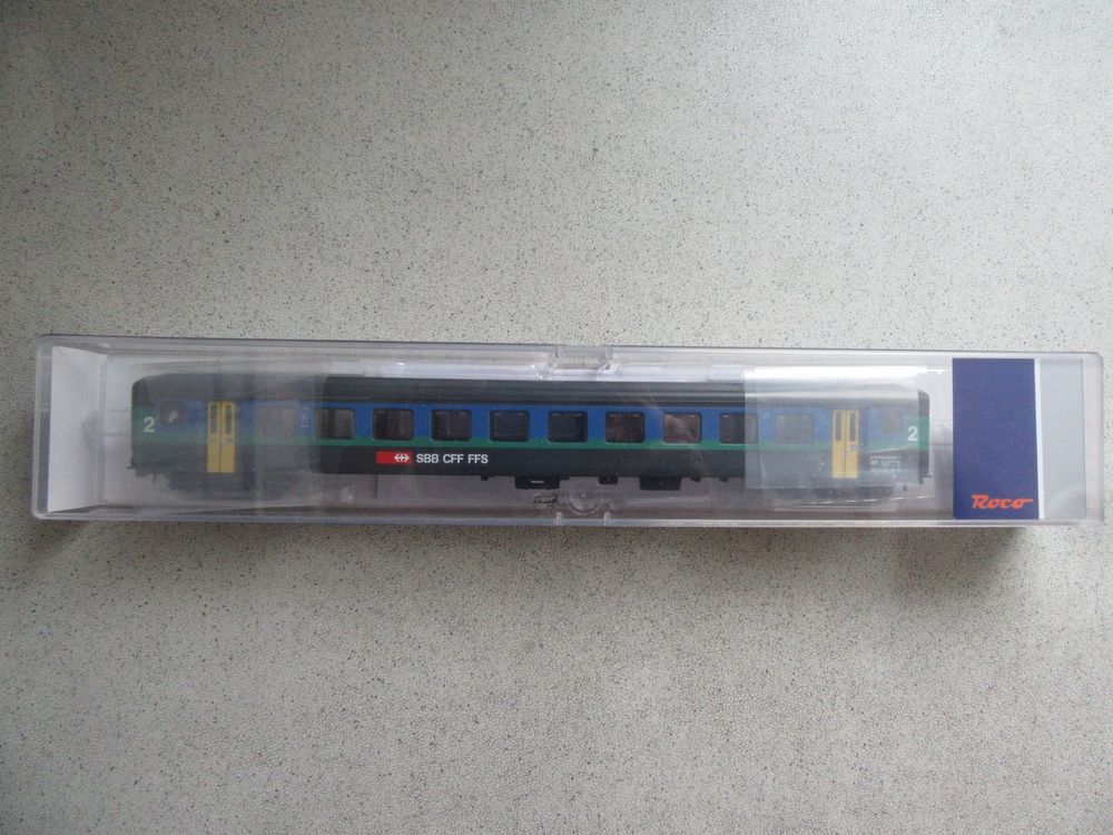 Roco 74566 und 74567 2 EW II B Interregio (Papagei) der SBB | Kaufen auf Ricardo