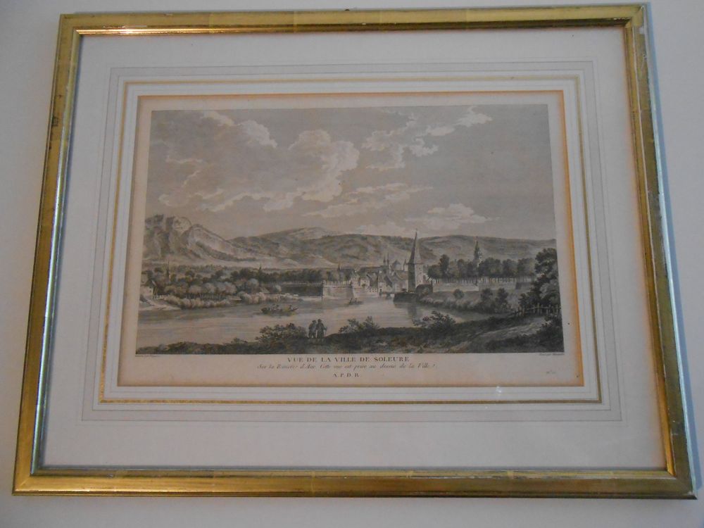 Original Stich, Kupferstich Solothurn | Kaufen auf Ricardo