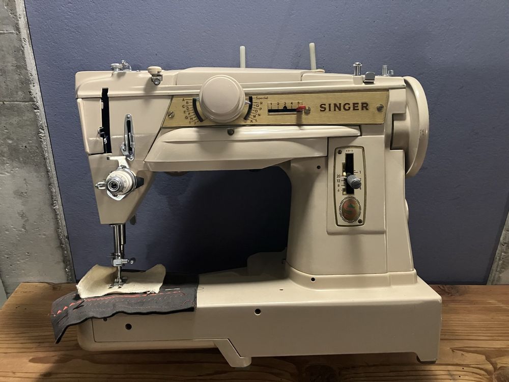 Singer Nähmaschine 431G, Vintage, Retro Look (Defekt) in Kirchlindach ...