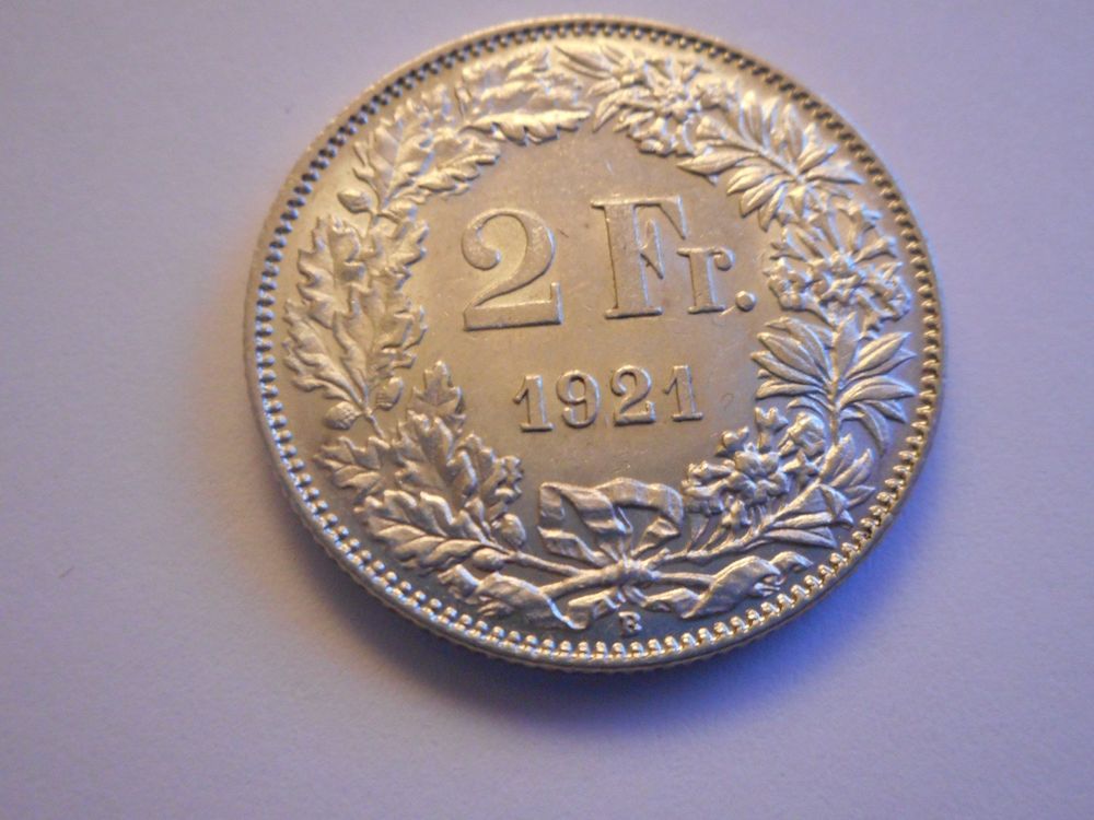 2 Fr. 1921 unz/stgl | Kaufen auf Ricardo