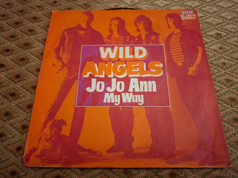 Rock 7" - Wild Angels - Jo Jo Ann My Way - 1972 (Gebraucht) in Bernex ...
