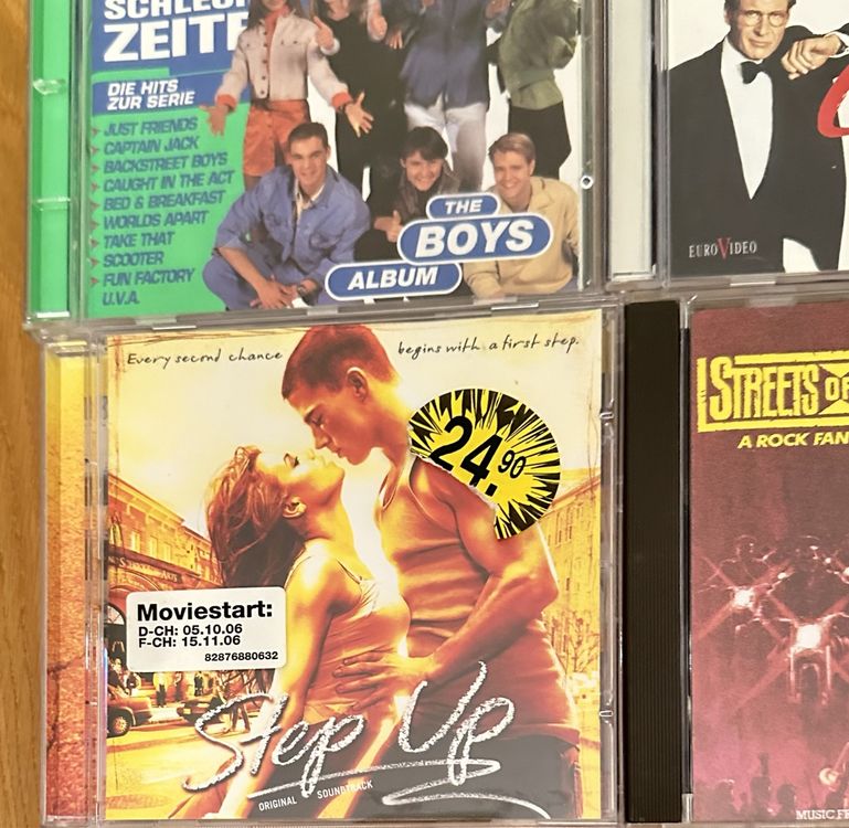 9x Soundtrack CDs Dirty Dancing, Step up, GZSZ Set Sammlung | Kaufen ...