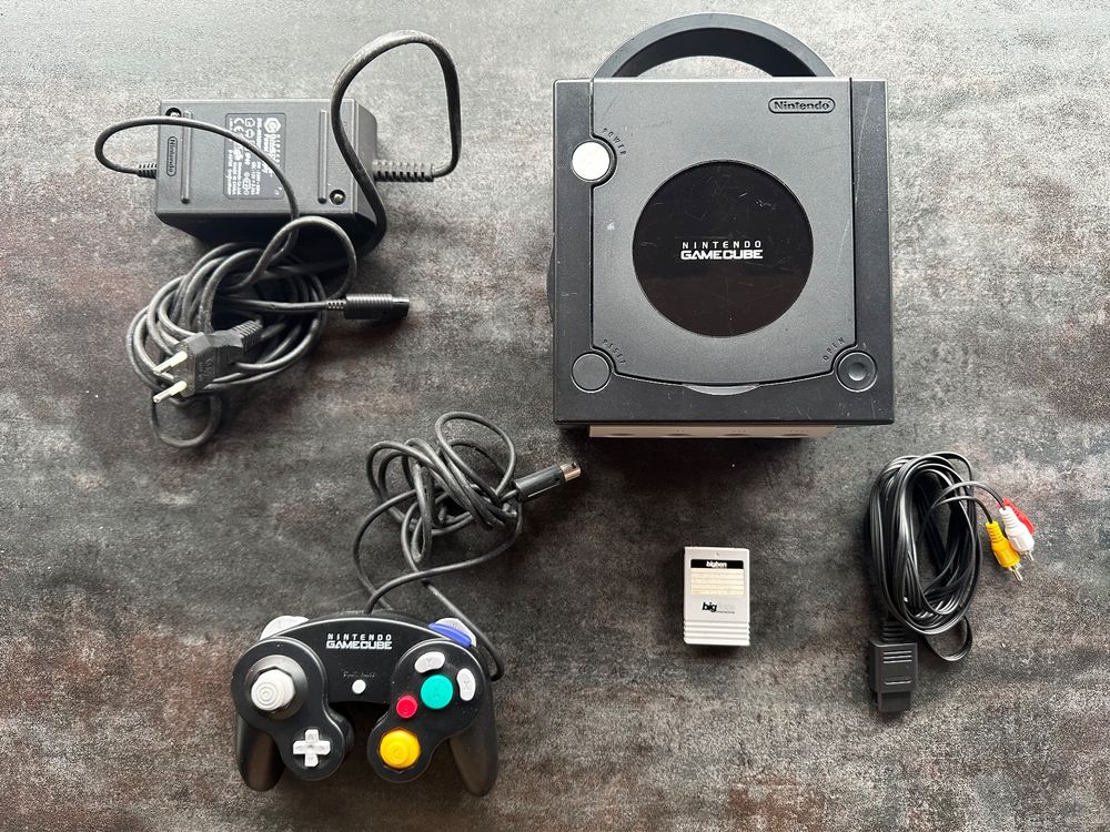 Nintendo Gamecube schwarz mit Original Controller (Gebraucht) in ...