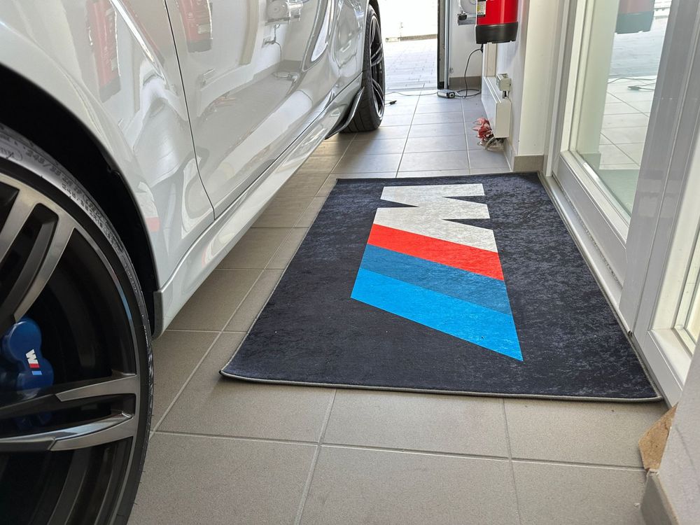 Bmw Mpower Logo rechteckiges, flauschiges Bambu Teppich (Neu und ...