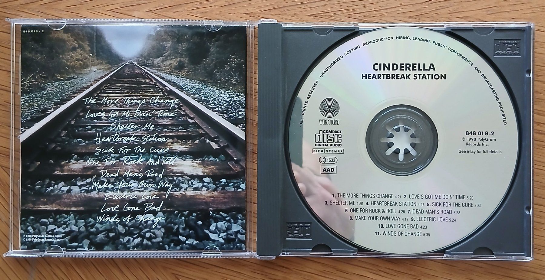 Cinderella – Heartbreak Station (CD) Topzustand!!! (Neu (gemäss ...