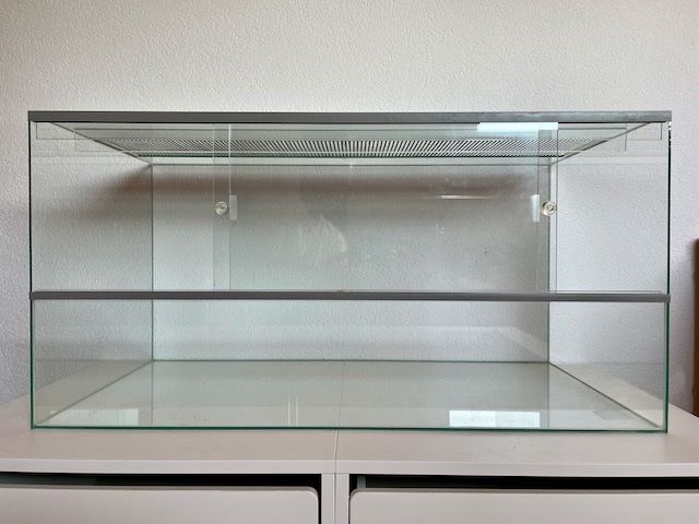 Terrarium Nager 100x50x50 cm, Glas (Gebraucht) in Zuzgen für CHF 99 ...