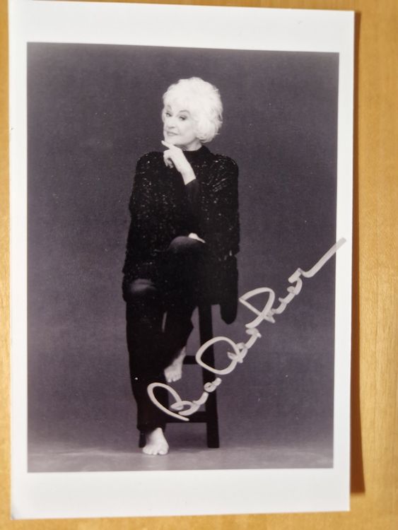 Beatrice Arthur, Original Autogramm auf Foto s/w | Kaufen auf Ricardo