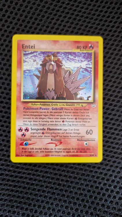 Pokemon Entei Holo Neo Revelation | Kaufen auf Ricardo