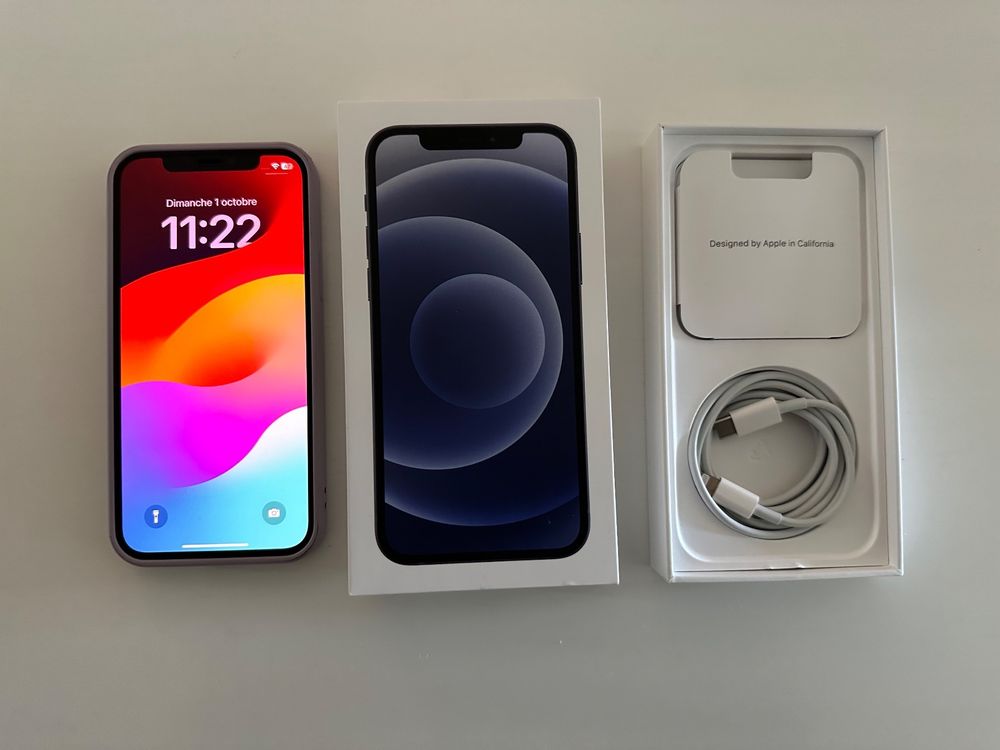 iPhone 12 64 gb black (Gebraucht) in Petit-Lancy für CHF 270 – mit ...