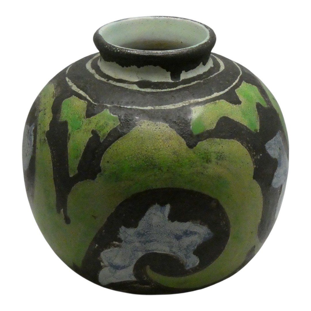 Vase boule en céramique de Marcel Noverraz vers 1930. (Gebraucht) in ...