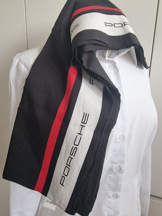 Porsche Foulard Schal Halstuch Arbeit Uniform Freizeit Seide | Kaufen ...