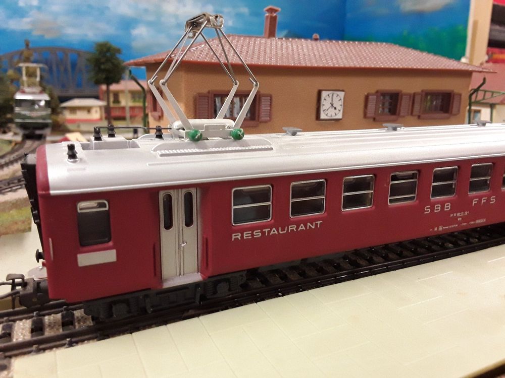 Modelleisenbahn _ HAG _ SBB CFF Restaurant _ Spur H0 | Kaufen auf Ricardo