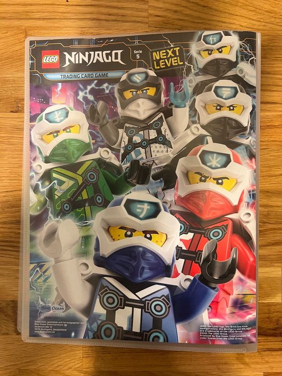 Ninjago Album Serie 5 Next Level mit Karten, halbvoll (Gebraucht) in ...