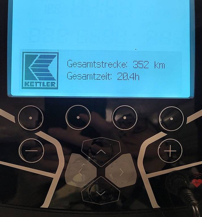 Kettler UNIX EX, Ellipsentrainer,Top Zustand nur 20h (Gebraucht) in ...