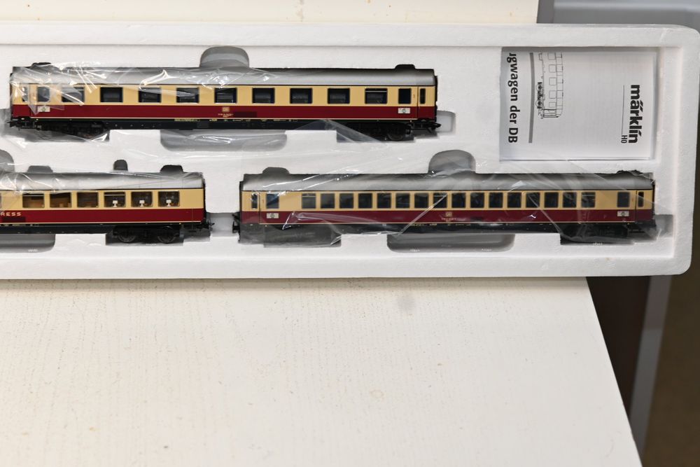 TEE Wagenset Bavaria Märklin 43859 HO/AC mit OVP Neuwertig (Neu (gemäss ...