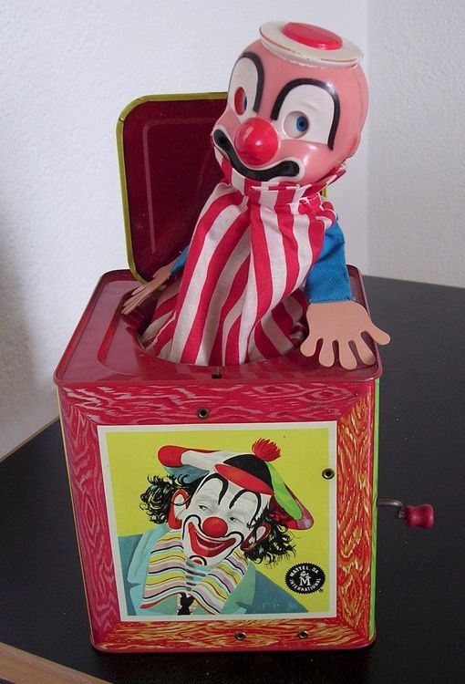 Mattels Jack-in-the-Music-Box mit OVP 1966 (Gebraucht) in Rüschlikon ...