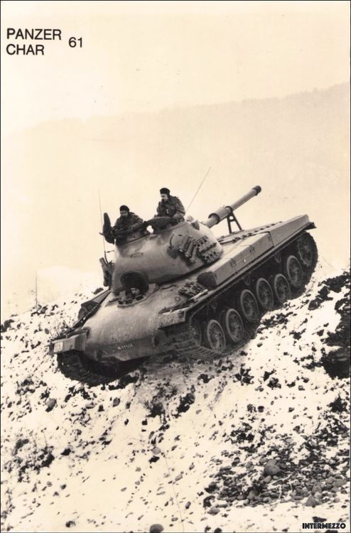 Militär // Panzer 61 Thun Winter // Schweizer Armee (Gebraucht) in ...
