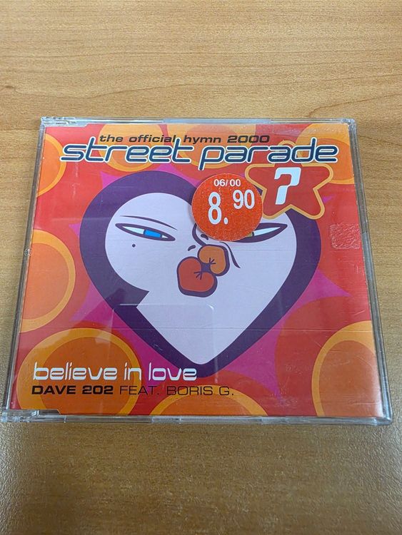 CD Single - Dave 202 Feat. Boris G. – Believe In Love (Gebraucht) in ...