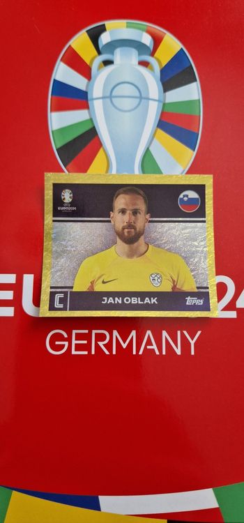 Jan Oblak - Topps - Euro 2024 . GOLD (Gebraucht) in Dietikon für CHF 1 ...