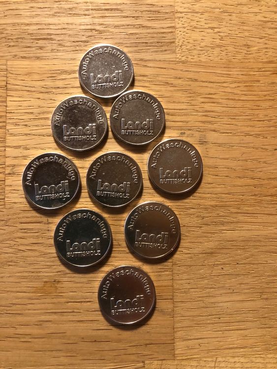 9 Landi Buttisholz Wasch Jeton (Gebraucht) in Vilters für CHF 4.5 – mit Lieferung auf Ricardo kaufen