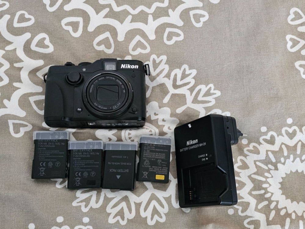 Nikon Coolpix P7100 + chargeur + 5 batteries + sangle (D'occasion) à ...