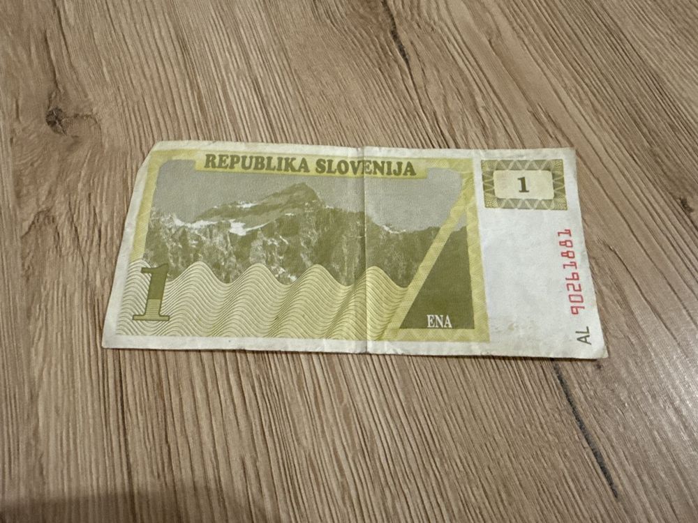 1 Tolar Banknote – Slowenien *Vintage* (Gebraucht) in Wettingen für CHF ...