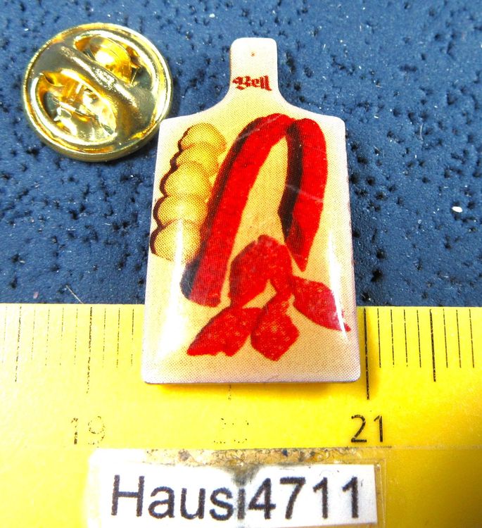 BASEL PIN BELL-METZGER-WURST-BRETTLI MIT LANJÄGER | Kaufen auf Ricardo