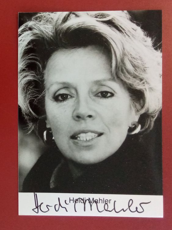 Heidi Mahler Autogramm signiert Fotopostkarte 10x15cm | Kaufen auf Ricardo
