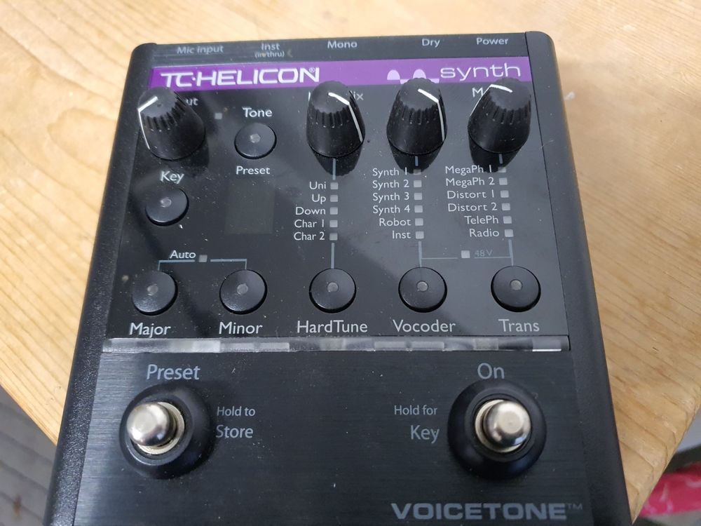 TC-Helicon Voicetone Synth - MIDI Steuerbare Vocoder - Rar! (Gebraucht ...
