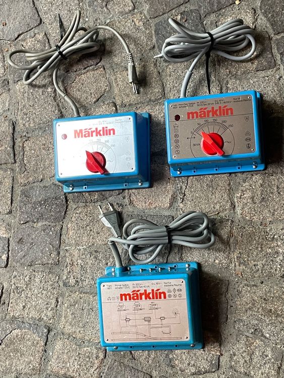 3 x Märklin Trafo 6611 / 6631 # Modell Eisenbahn Vintage alt | Kaufen ...
