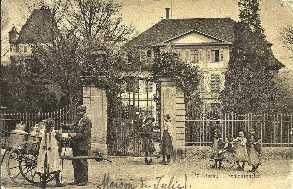 AK AARAU 1911 MILCHMANN KINDER SCHLOSSGARTEN (Gebraucht) in Aarau für CHF 28 – mit Lieferung auf ...
