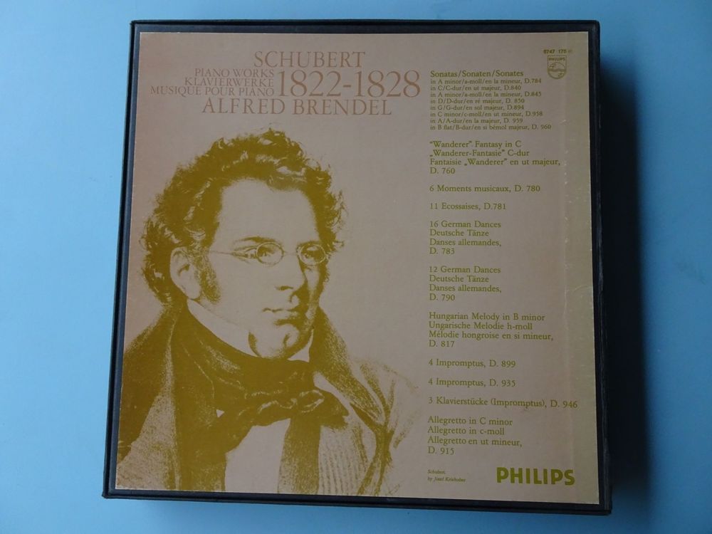 Alfred BRENDEL - Schubert - Philips box | Kaufen auf Ricardo