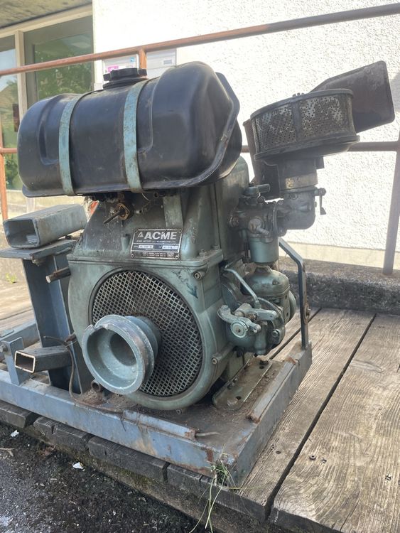 ACME AL 550 B Dieselmotor, Oldtimer Rarität zu verkaufen! (Defekt) in ...