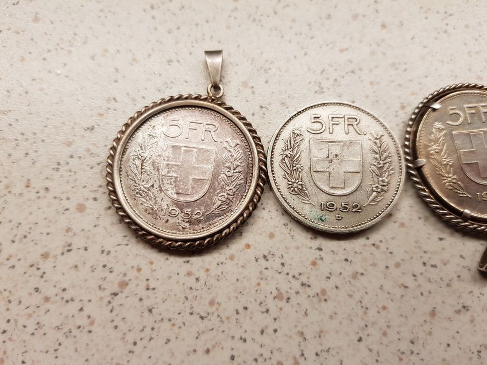 3x Selten 5 fr 1952+ 5fr 1965 | Kaufen auf Ricardo