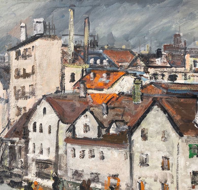 Walter Keller grosses Orig. Gemälde | Kaufen auf Ricardo