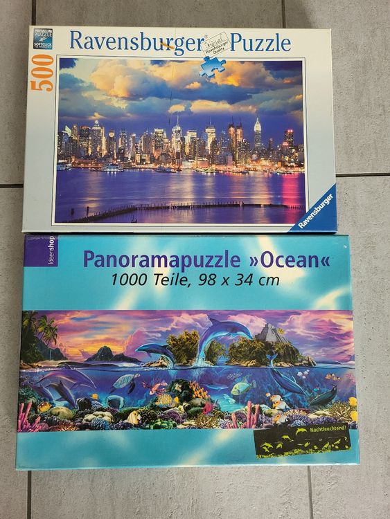 Ravensburger Puzzle 500 Teile. Ocean Puzzle 1000 Teile | Kaufen auf Ricardo