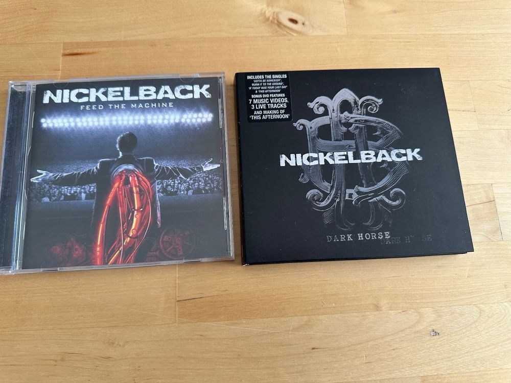 NICKELBACK tolle CD Sammlung neuwertig + DVD Digipack Kult (Gebraucht ...