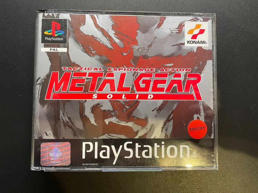 Metal Gear Solid - Playstation 1 - CIB | Kaufen auf Ricardo