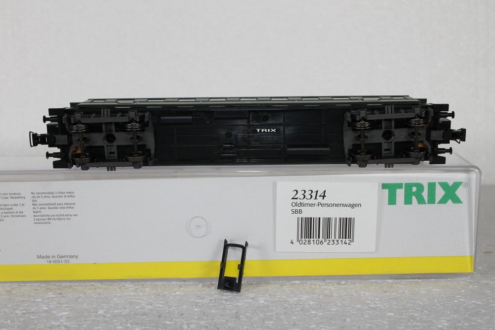 Trix 23314 SBB Oldtimer Personenwagen Ep. II (3) (Neu (gemäss ...